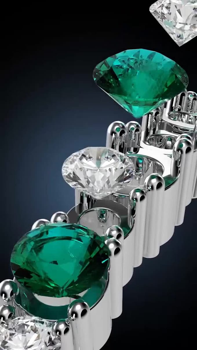 Design stunning 3d jewelry animations for marketing and ads by Smart ...