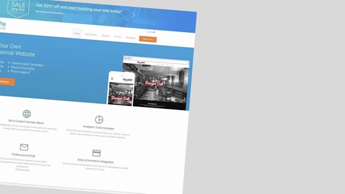 Make you responsive frontend website for your business by Delta_sols ...
