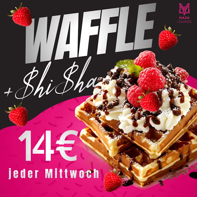 Do professional poster design static and animated posters for social ...