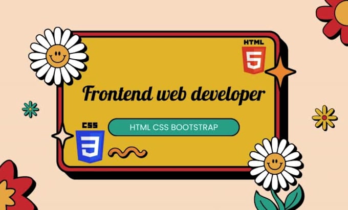 Be your front end web developer using html,css, bootstrap by Liaqataliattari | Fiverr