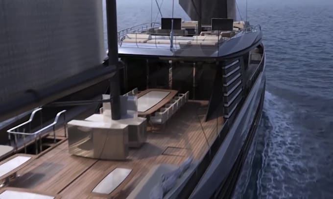 Do cgi vfx 3d ship crash, 3d yacht animation, 3d boat, submarine ...
