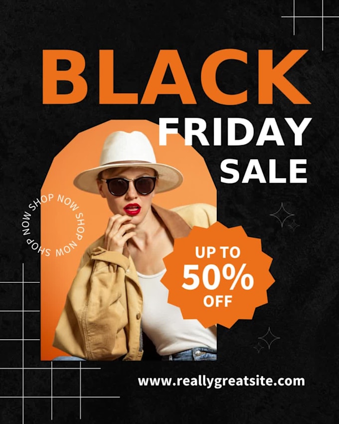 Create black friday posts for your business by Graphics_hub21 | Fiverr