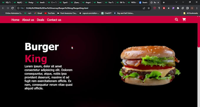 Create your single page webdesign by Umar_senpaiii | Fiverr