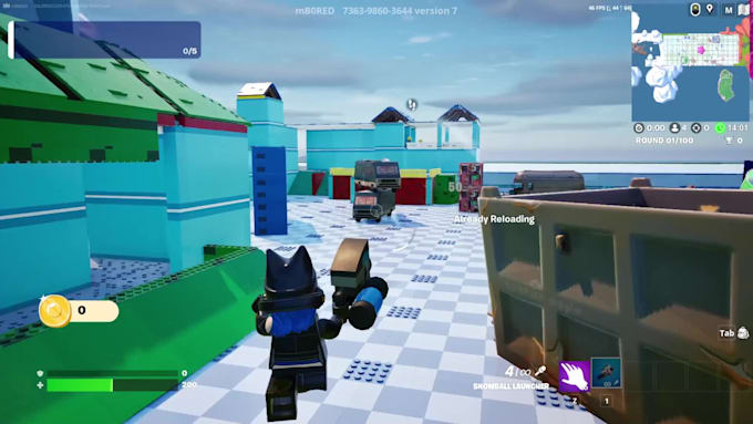 Create lego style 3d fortnite uefn creative verse map by Paisenplus ...