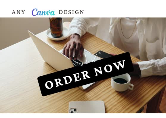 Create flyer, poster, social media posts, ebook, ads from canva by ...