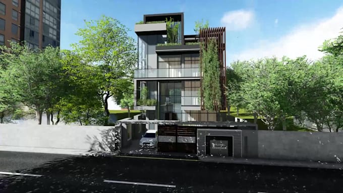 Create architectural 3d modeling and rendering by Shahelafarhana | Fiverr