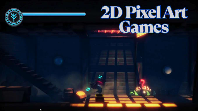 Create stunning 2d pixel art games with unity, godot, or unreal engine by Kjstudio8 | Fiverr