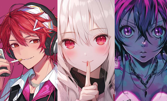 Draw pfp, avatar icon, anime pfp, fanart, anime art for pfp by Kiyomizu ...