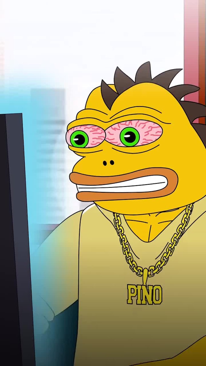 Do funny memes video crypto memecoin art create meme animation wojak pepe art by Zeeshanyy | Fiverr