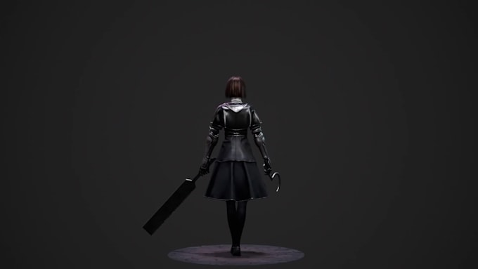 Mold 3d realistic game character,game asset,bake texture,ue5 rig,neat ...