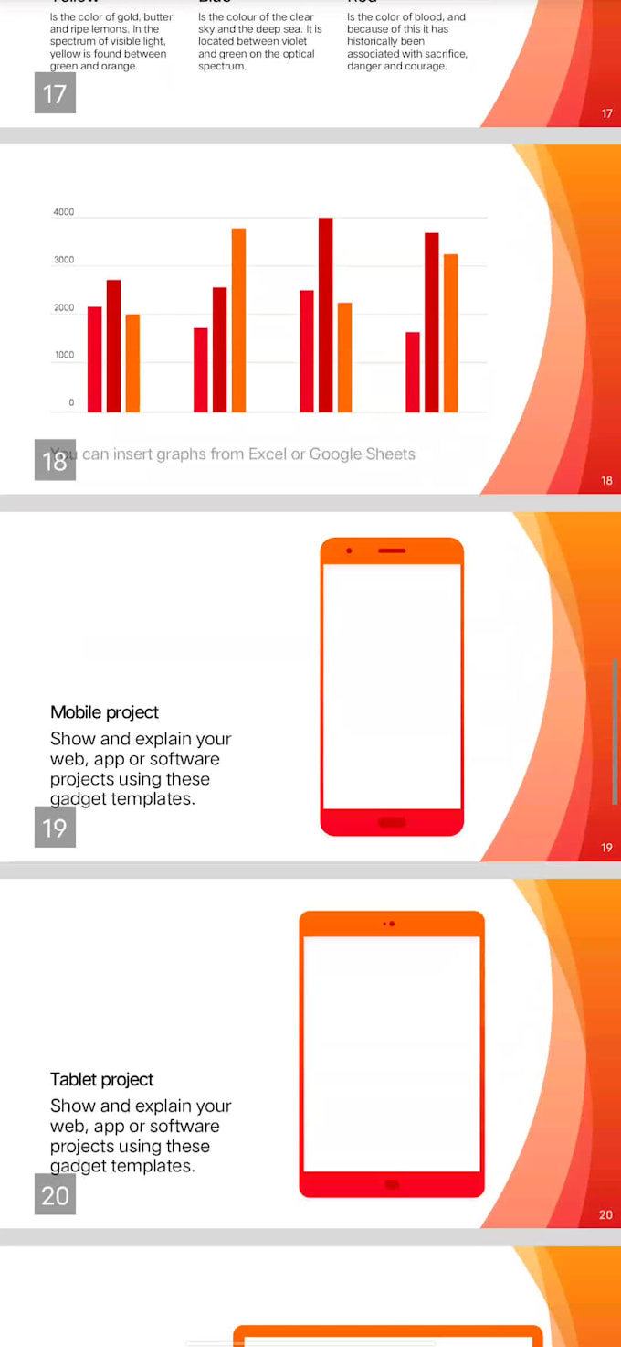 Design powerpoint template for your need by Targetgaming331 | Fiverr