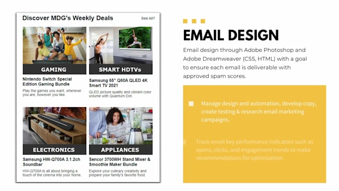 Create stunning html email designs that drive sales by Ivanavranic448 ...