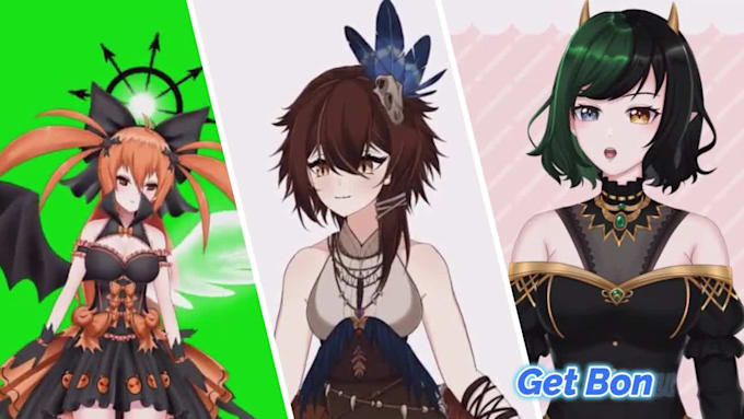 Rig live2d vtuber model