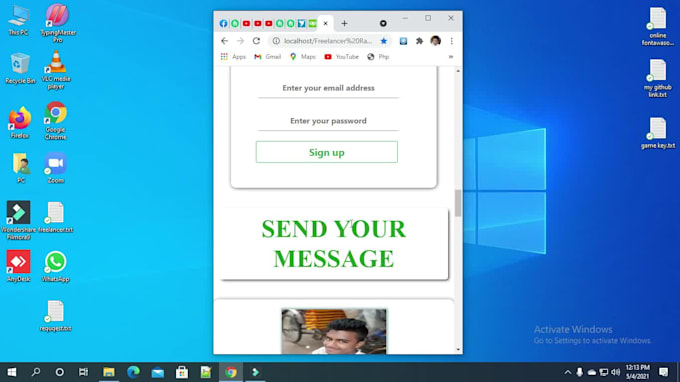 Convert your psd file into html5 and css3 by Coderboyr | Fiverr