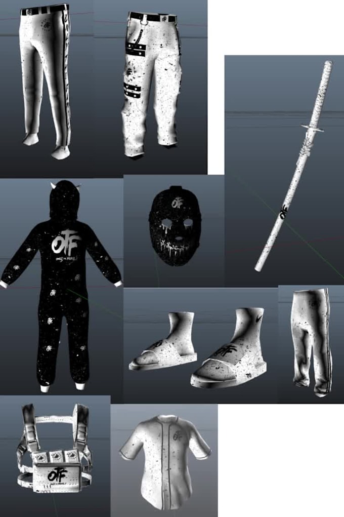 Custom otf gang clothing by Ljcustomsss | Fiverr
