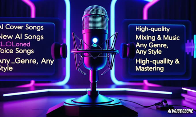 Record american male voice over, train,clone ai voice model for songs ...