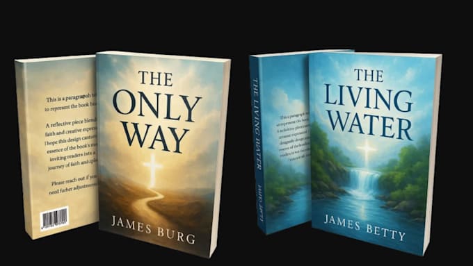 Design stunning christian book cover design kindle cover amazon kdp ...