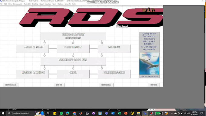 Design 3d models of aircraft using raymer design software by Aizayawar ...