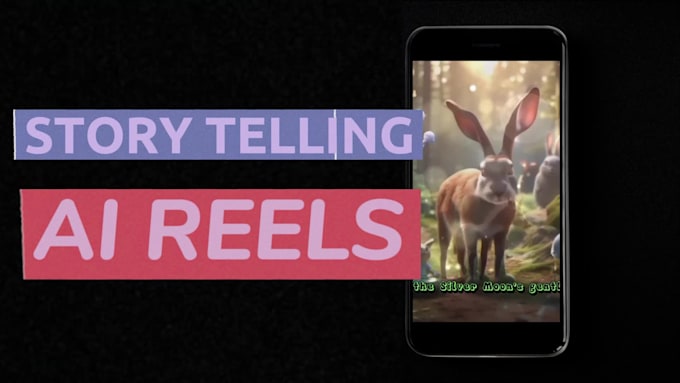 Create animated ai reels in 24hours by Timsemedia | Fiverr