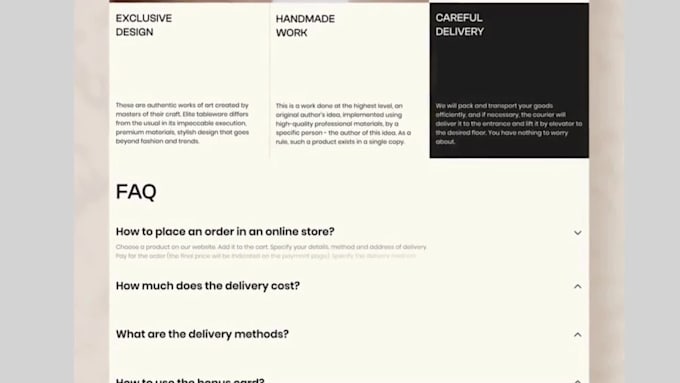 Do 3d animated webflow website, interactive ecommerce website, figma to webflow by Hira_khan001 ...