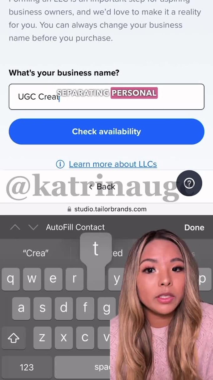 Be your ugc creator by Katrina_ugc | Fiverr