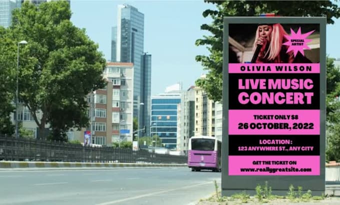 Design print ready billboard,sign board for you by Dijamh | Fiverr