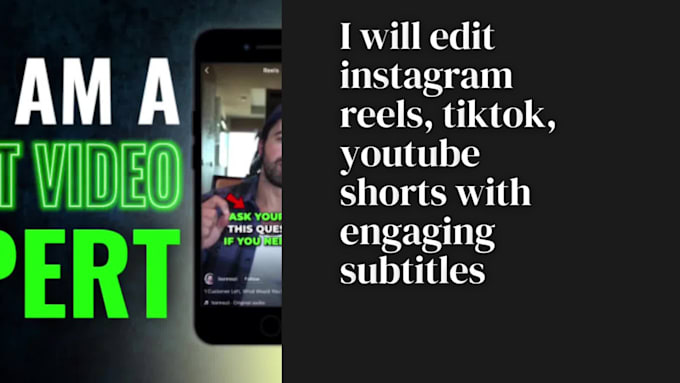 Create engaging subtitles youtube shorts, ig reels, tiktoks by ...