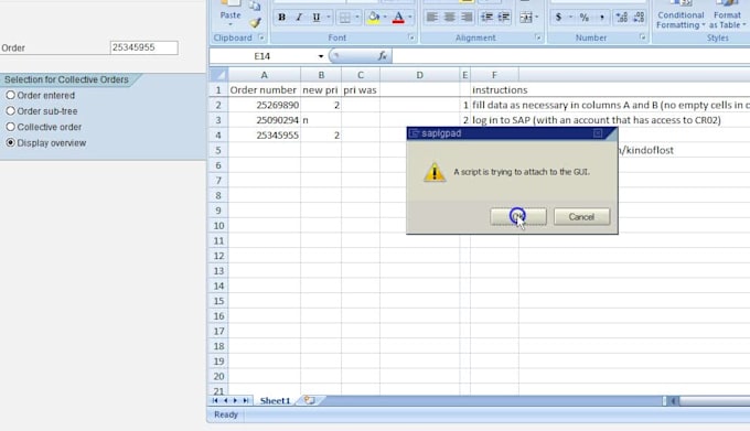 Automate Sap Processes With A Macro By Kindoflost Fiverr