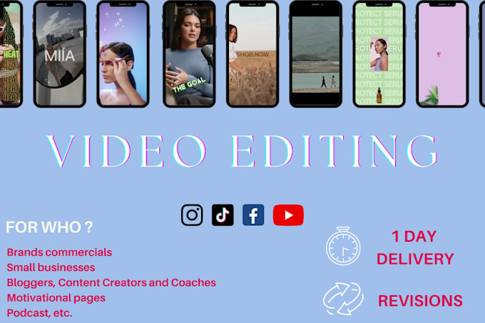 Edit high end brands and commercials videos by Theeditorclub | Fiverr