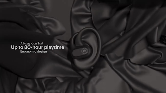 Design 3d earbud animation, 3d airpod, 3d animation 3d headphone of ...