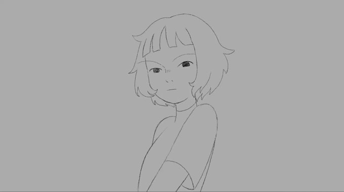 Do 2d line art animation frame by frame traditional animation 2d hand ...