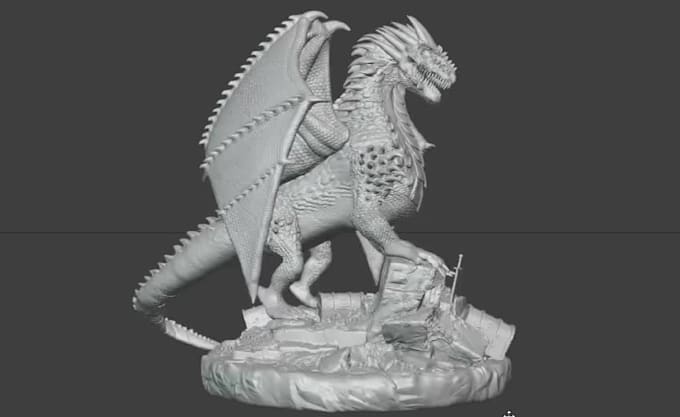 Create 3d sculp character for 3d printing, rendering in blend by Joythestudio | Fiverr