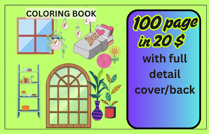 Draw easy and bold pageof coloring book for children by Shammaparwana ...