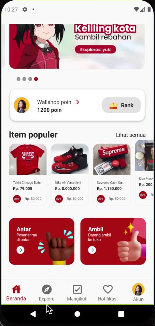 Do slicing from ui app design to flutter ui code by Stenlyrachmad87 | Fiverr