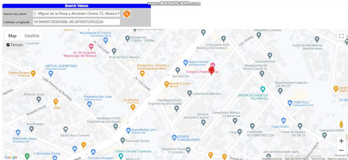 Fix or integrate google map api along with their markers by Ms ... Fix or integrate google map api along with their markers by Ms ...