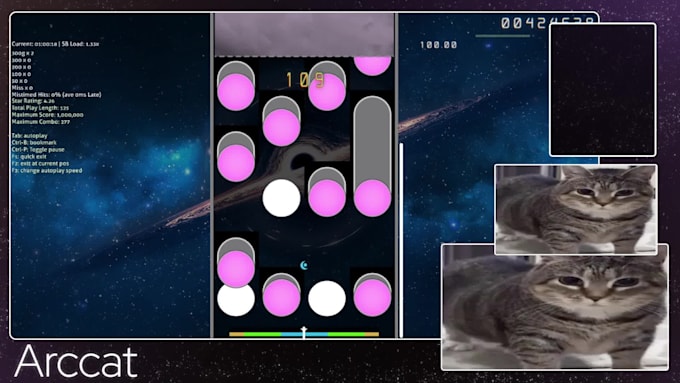 Chart a custom map on osumania by Arcjej | Fiverr