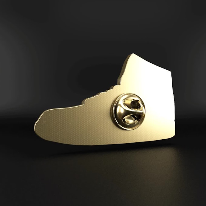 Design your costum 3d enamel pin by Ssaffira | Fiverr