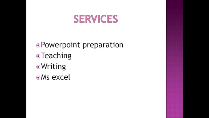 Teaching, writing, powerpoint, ms excel by Nusaibamus | Fiverr