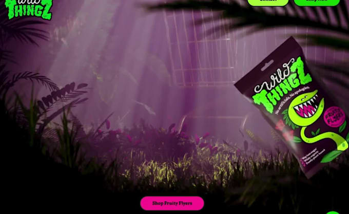 Interactive 3d animated webflow landing page 3d spline web animation ...