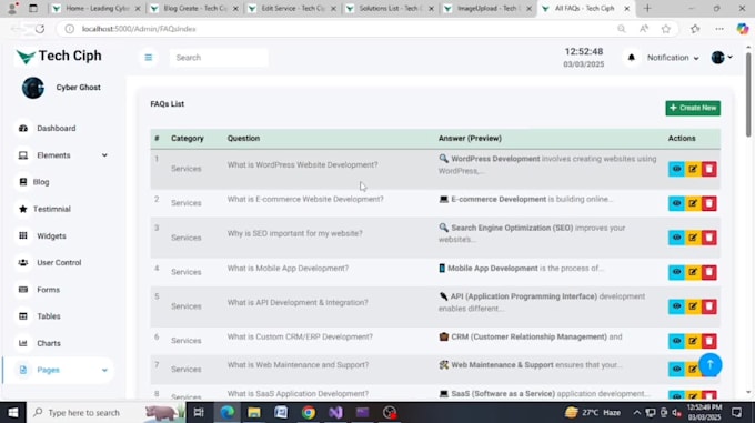 Build Asp Net Core Web Application Apis Blazor And React Solutions By Mdhafiz011 Fiverr