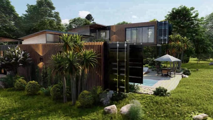 Do architectural walkthrough and animation using lumion by Akanksharamesh | Fiverr