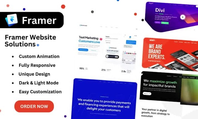 Framer website design figma to framer figma site figma to wordpress by Daniell_webb | Fiverr