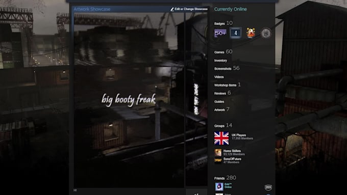 Make animated artwork with your username for your steam profile by ...