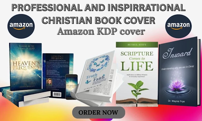 Design professional and inspirational christian book cover, amazon kdp ...