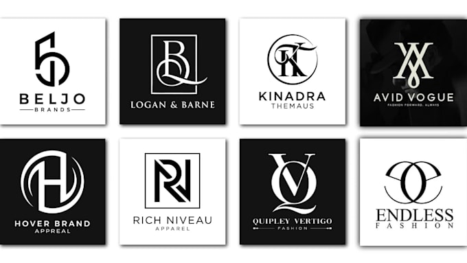 Do fashion brand, apparel, monogram and clothing brand logo by Creative ...