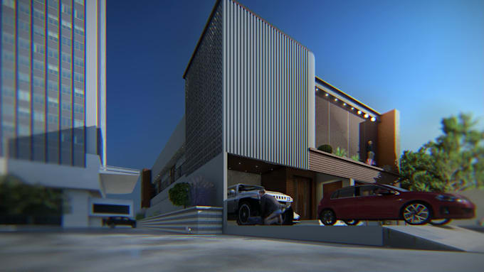 Create amazing 3d models and renderings by Archi_muji | Fiverr