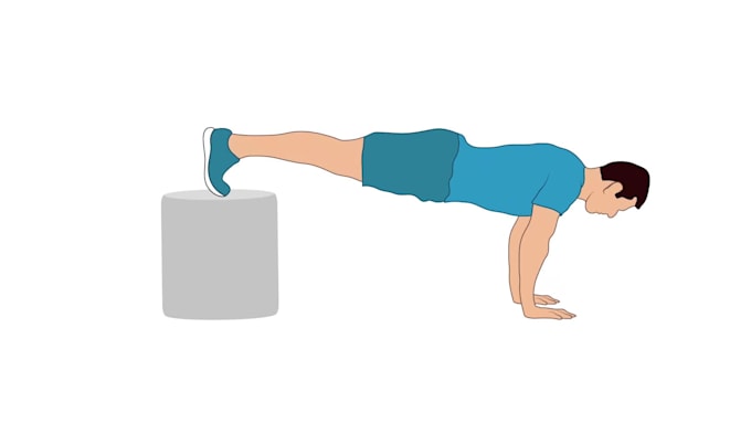 Draw exercise pose animation or 2 step illustration by Menhajull | Fiverr