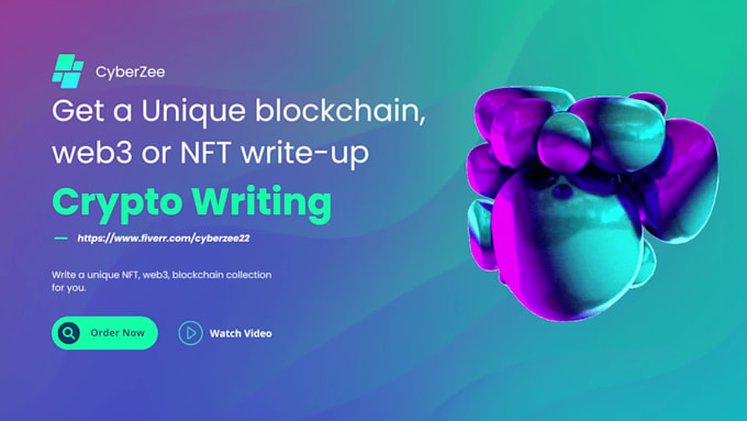 Do technical content writing related blockchain and web3 by Cyberzee22 ...