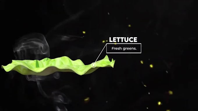 Do 3d cgi food animation, 3d food model, 3d pizza model, 3d burger ...