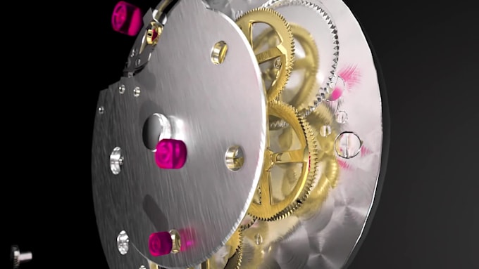 3d watch animation watch rendering 3d watch model 3d product animation ...